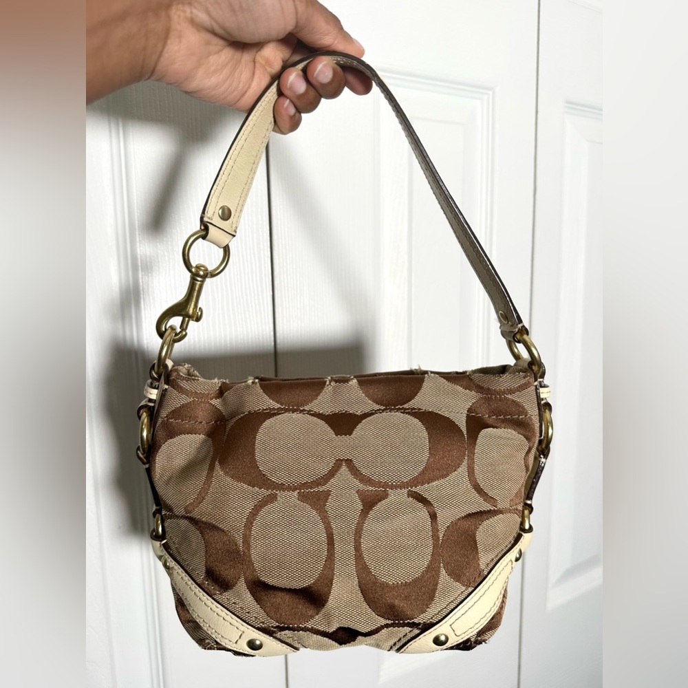 Coach Vintage Early 2000’s Y2k Mini Hobo Shoulder Bag… - Gem